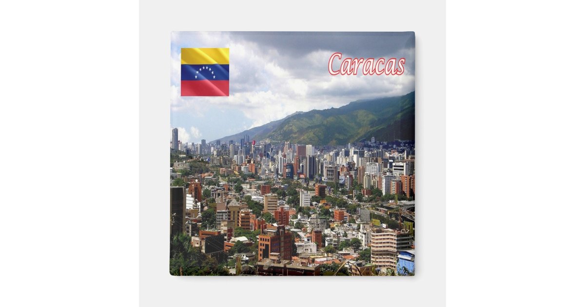 zVE008 CARACAS, Venezuela, America, Fridge Magnet | Zazzle