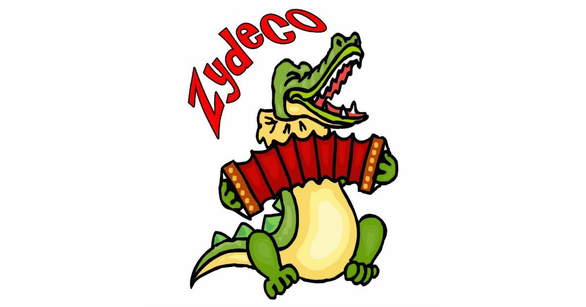 Zydeco Gator Cutout | Zazzle